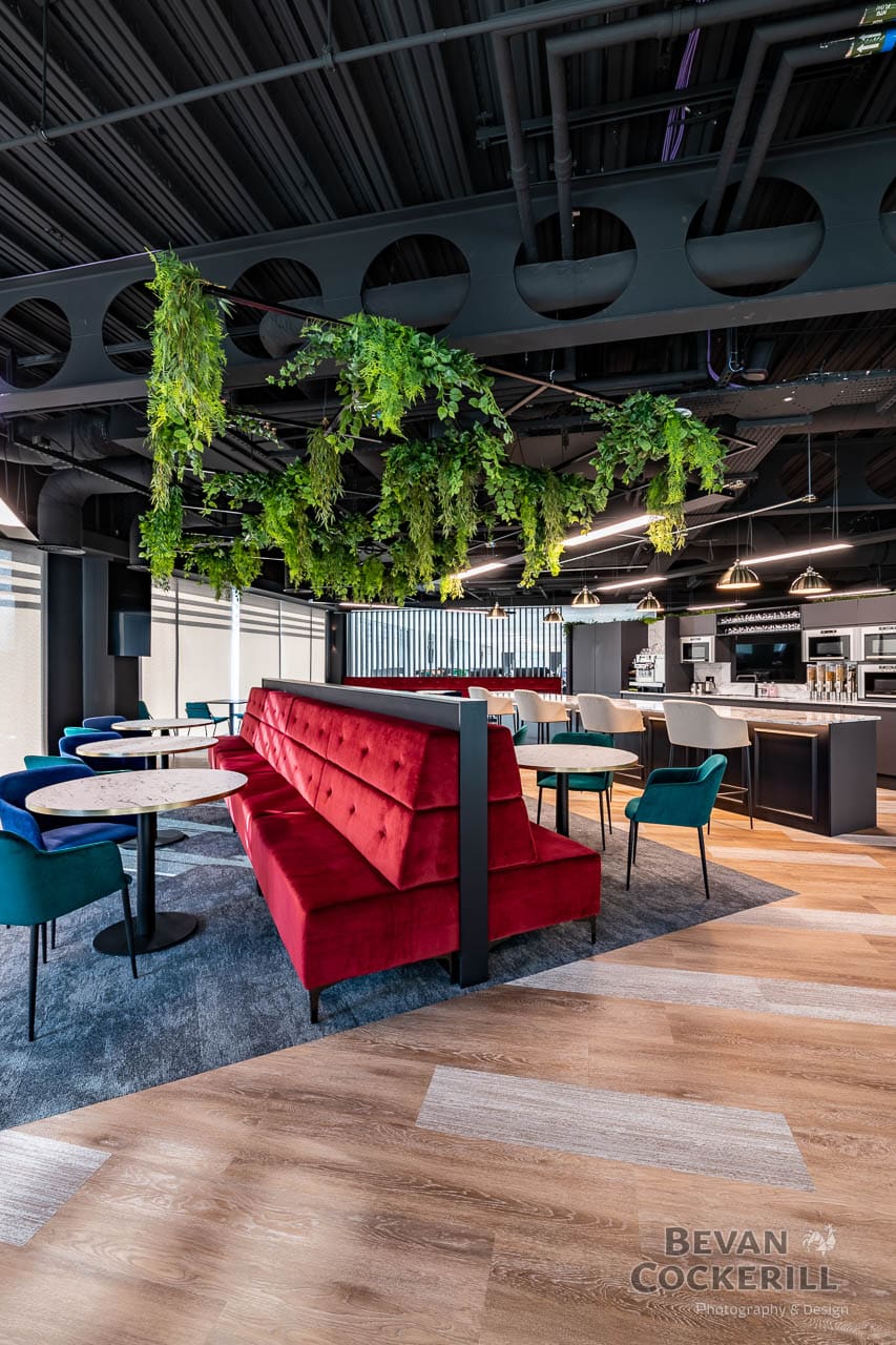 Mackenzie Stuart new office refurb with bar by Design Tonic | Bevan ...